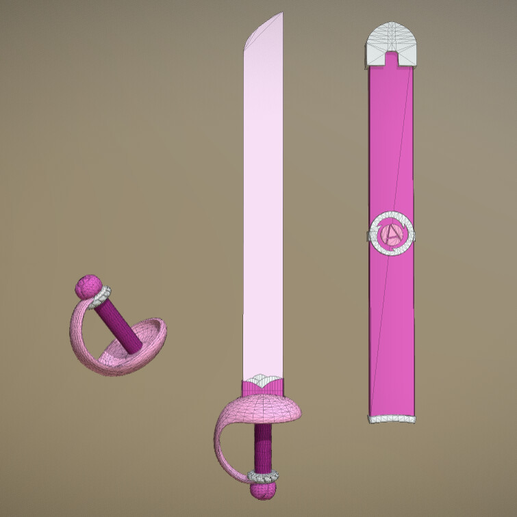 ArtStation - Rose's sword