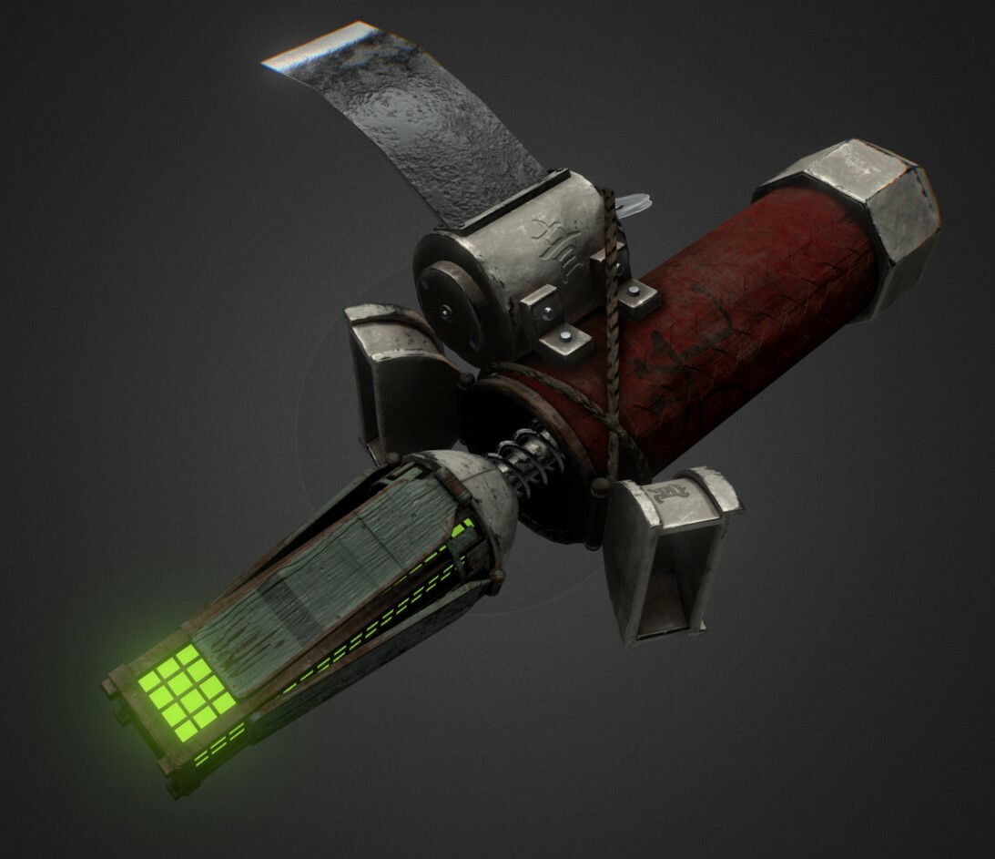 ArtStation - Soul Lamp - submission for prosthetic art challenge