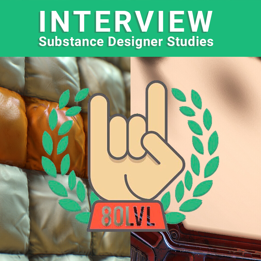 ArtStation - 80Lv Interview on Substance Designer Studies