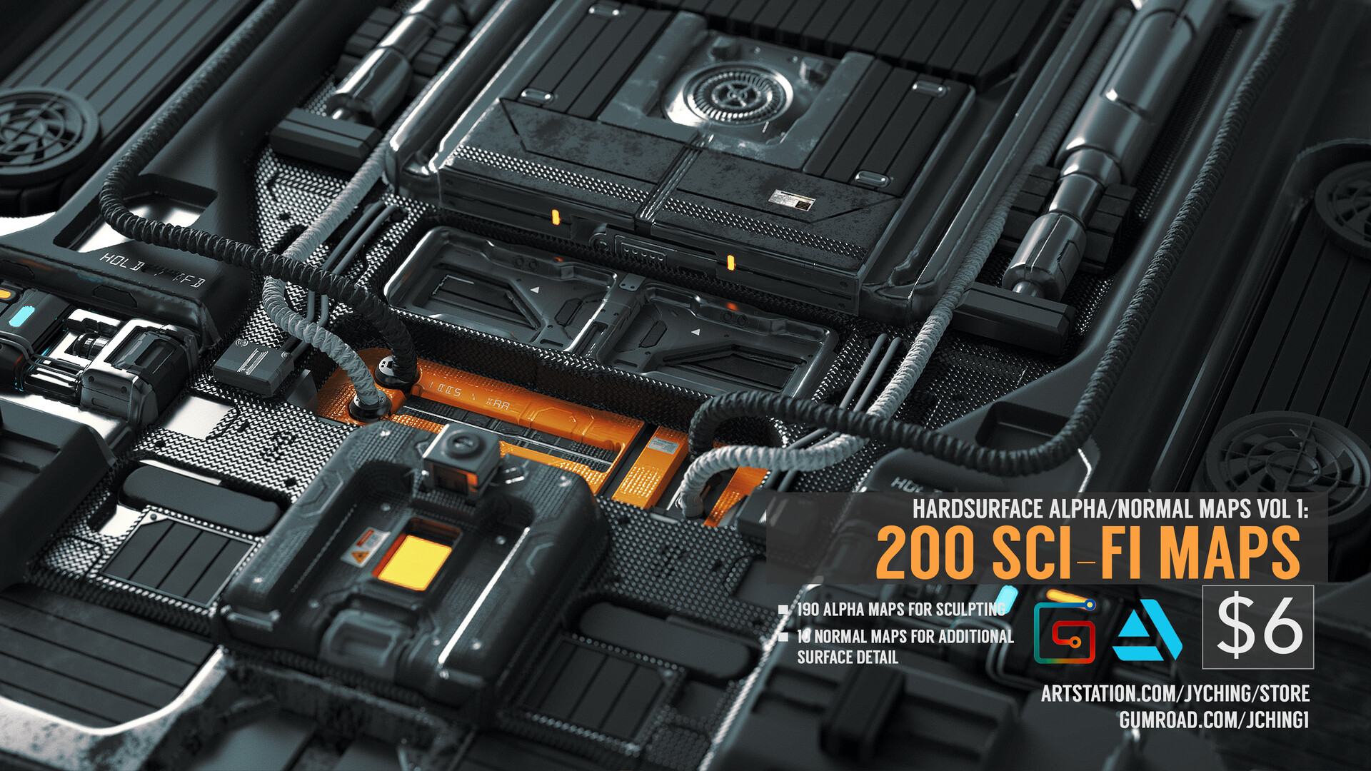 ArtStation - 200 Sci-Fi Maps for Concept Design