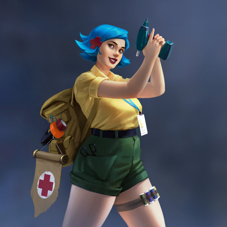 ArtStation - Sgt. Stitch