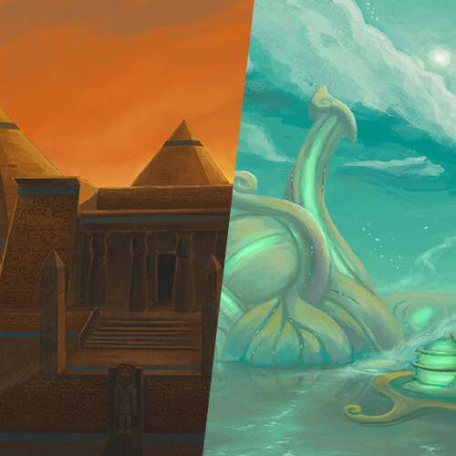 ArtStation - Dual Background Bonanza