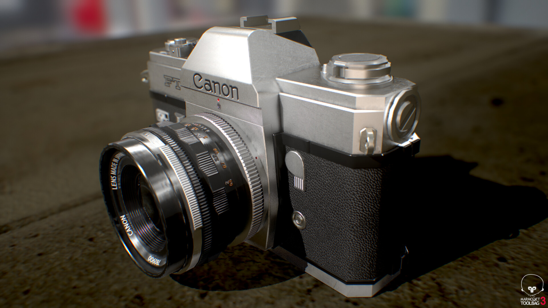ArtStation - CANON FT QL Camera