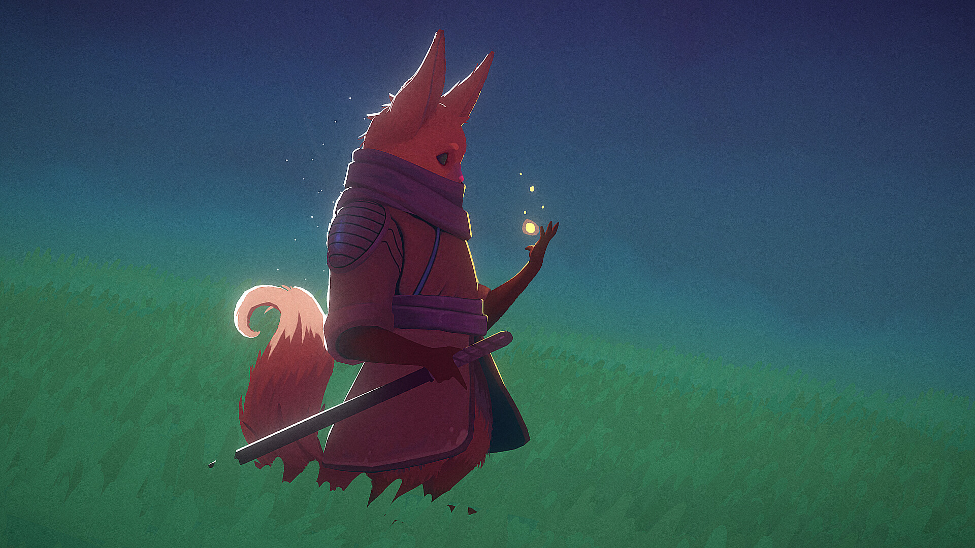 ArtStation - Foxy Warrior