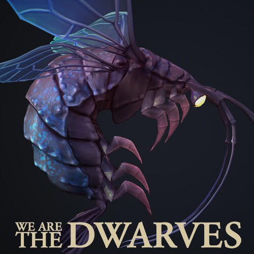 ArtStation - We Are The Dwarves - Copypod Flying