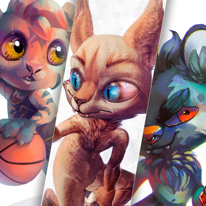 ArtStation - stylized characters