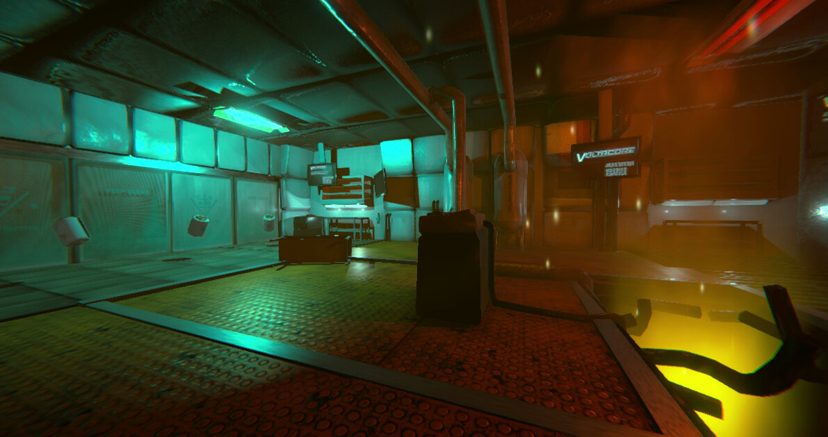 ArtStation - Medlab Terror (2018) - Real-time game showcase