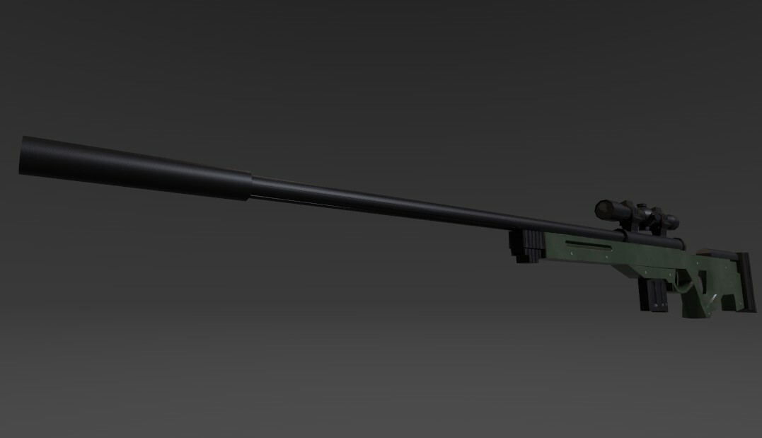 ArtStation - AWM Sniper