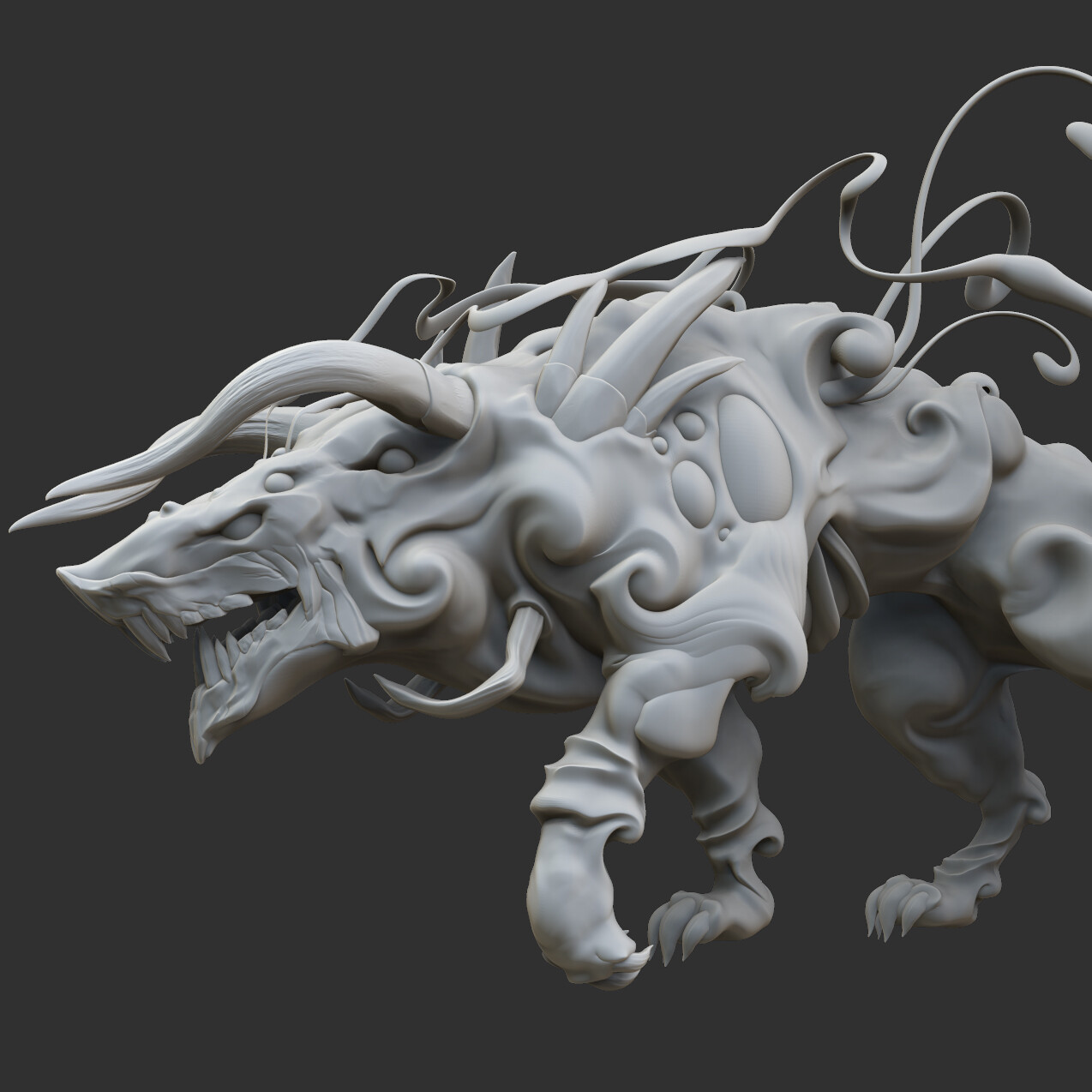 ArtStation - Mutated Creature WIP