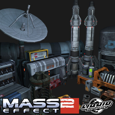 ArtStation - Mass Effect 2 - Props