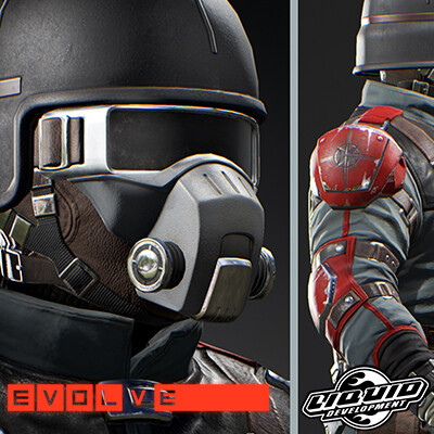 ArtStation - Evolve - 3D Character