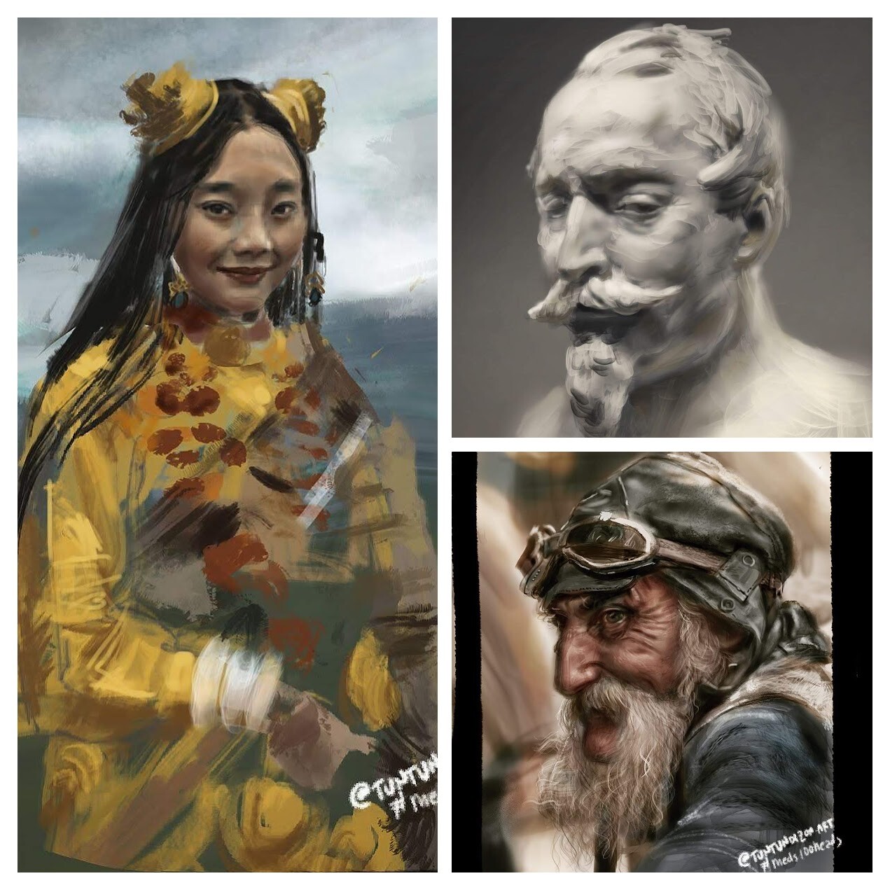 ArtStation - 100 Head Studies (Set 4)