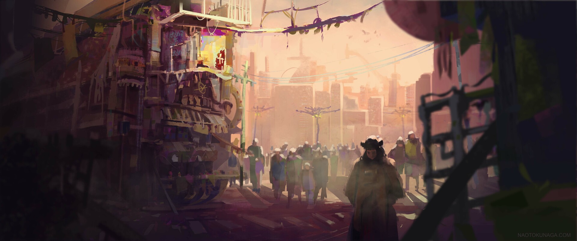 ArtStation - Going Home_Mood Piece