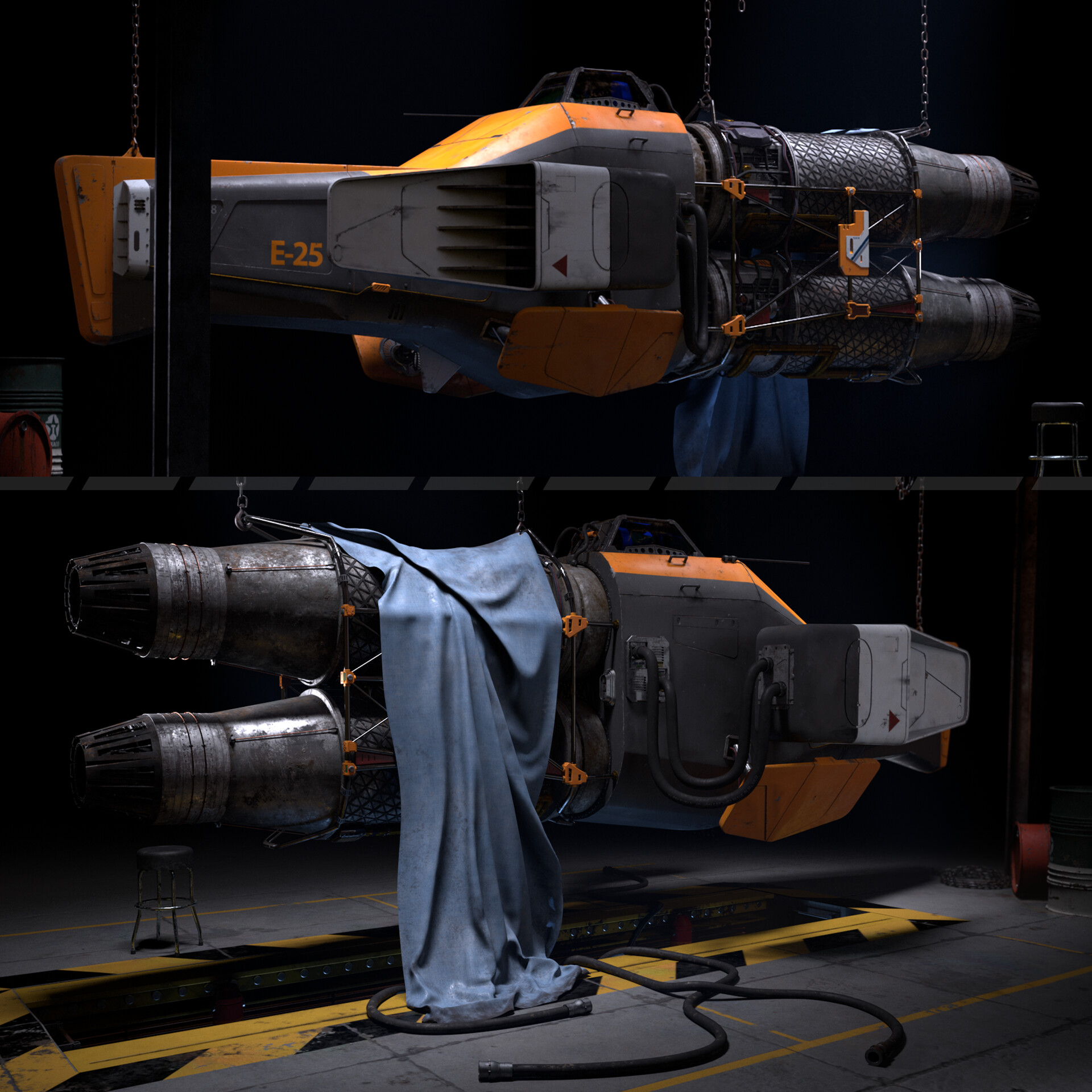 ArtStation - Racing Hovercraft