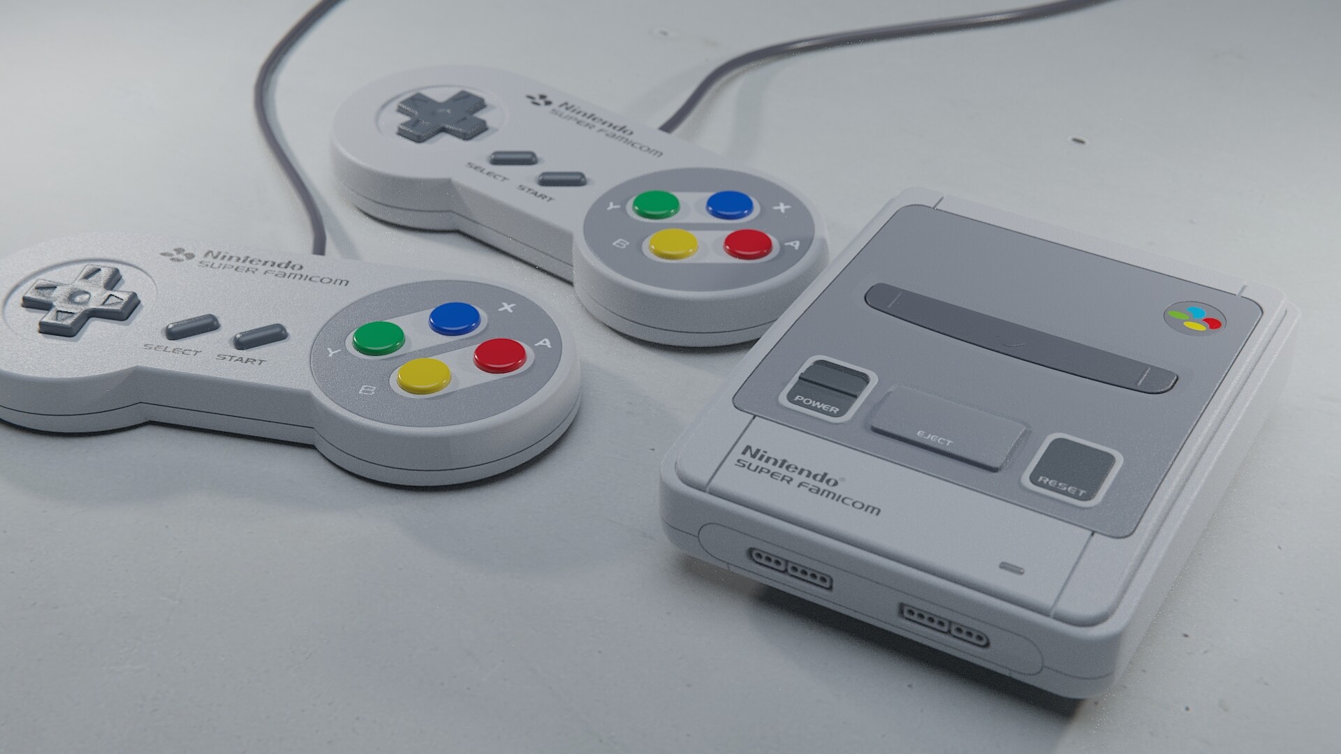 ArtStation - Super Famicom Mini!
