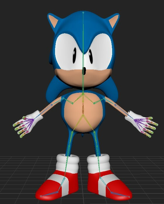 ArtStation - Sonic Rig