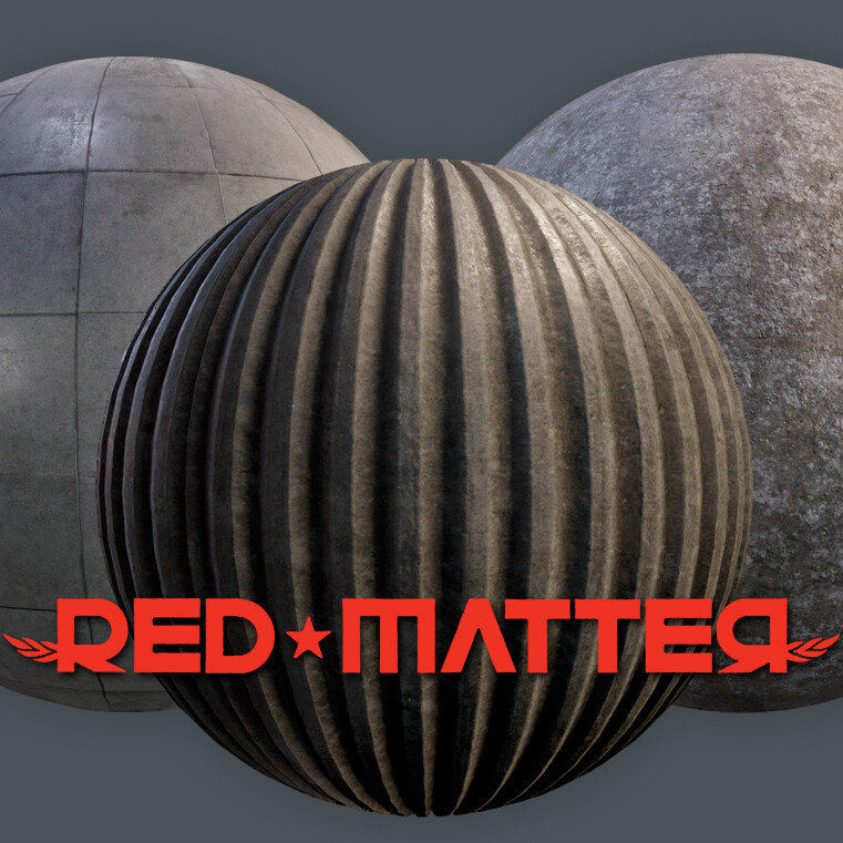 ArtStation - RED MATTER TILES 04