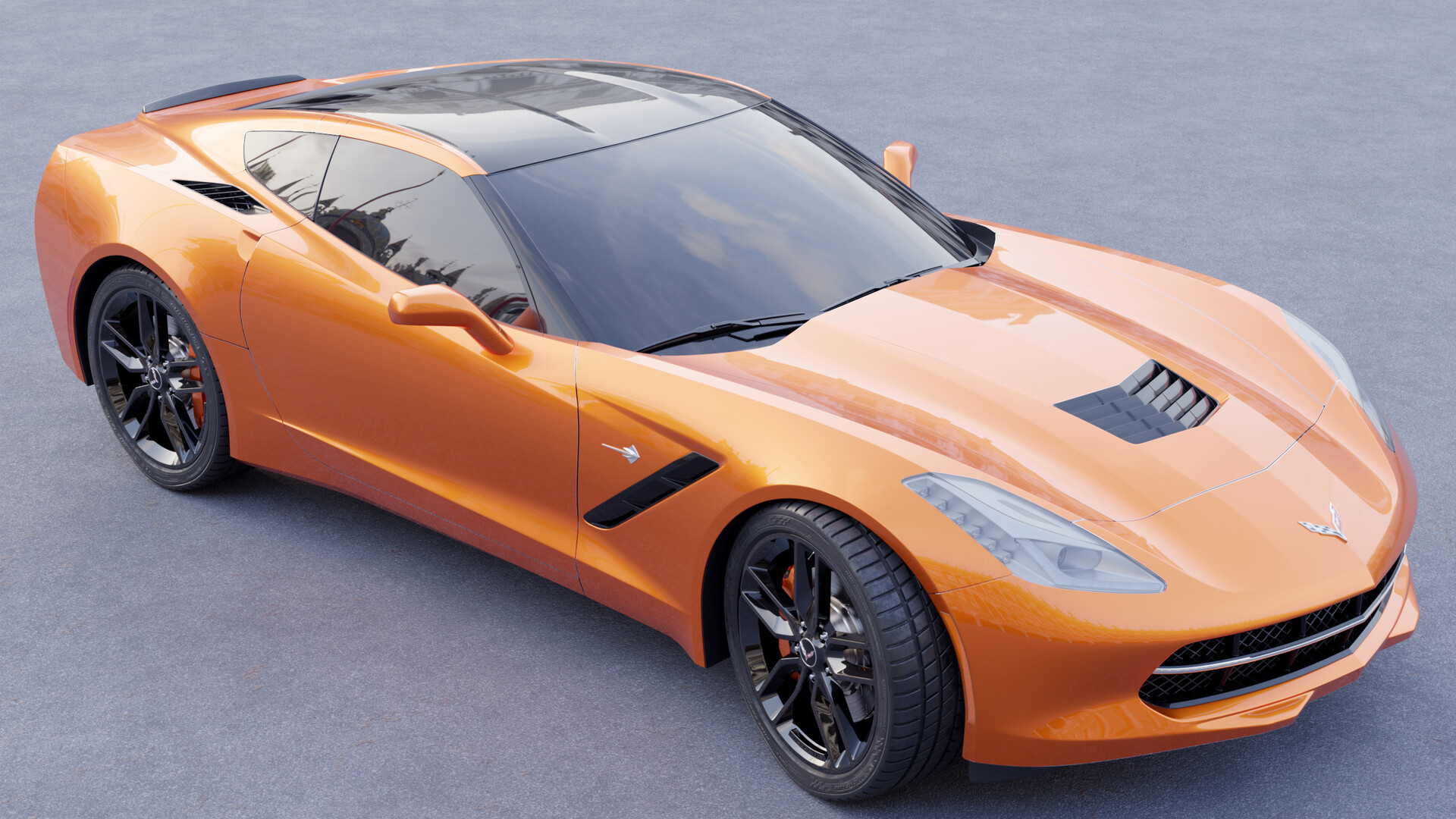 ArtStation - Chevrolet Corvette