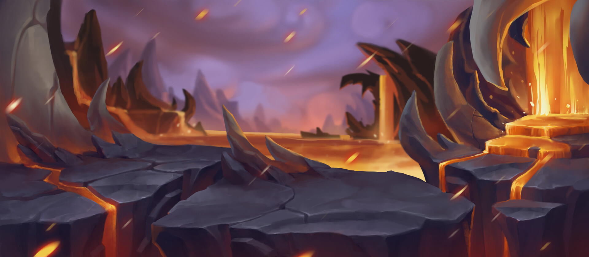 ArtStation - Lava map