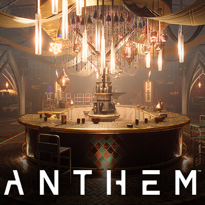 ArtStation - Anthem - Fort Tarsis Bar