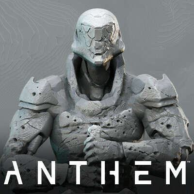 ArtStation - ANTHEM - Hero Statue