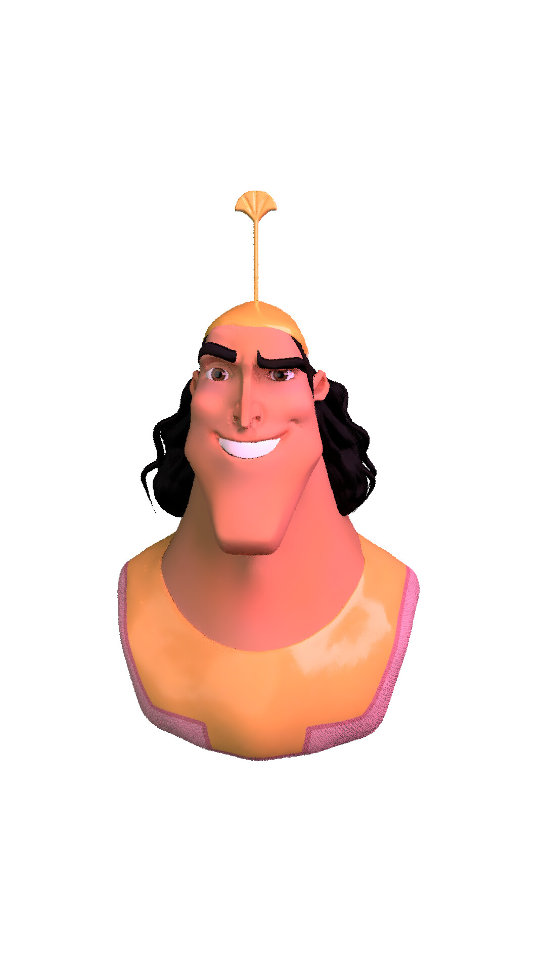 ArtStation - From 2D to 3D with Kronk (Kuzco)