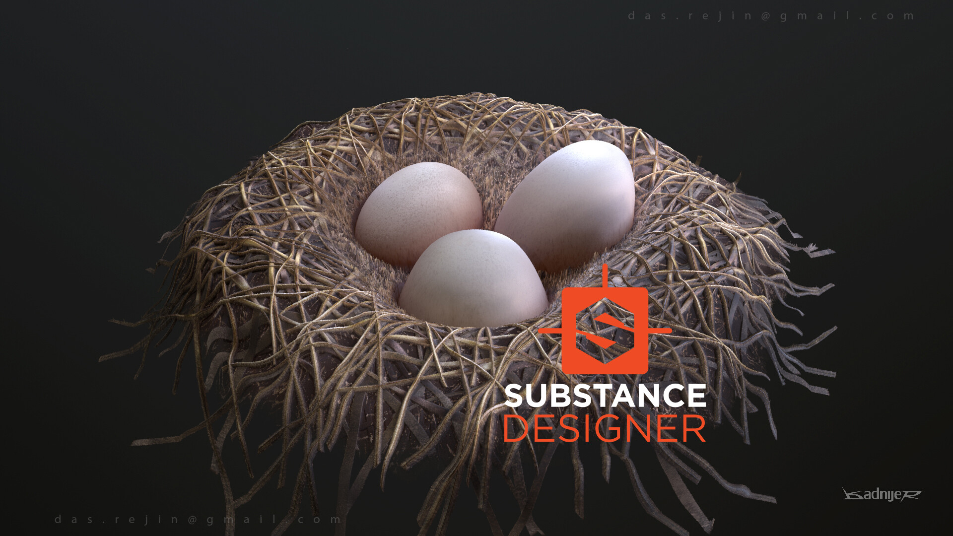 ArtStation - Bird Nest In Substance Designer