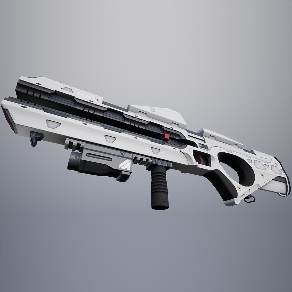 ArtStation - Particle Rifle