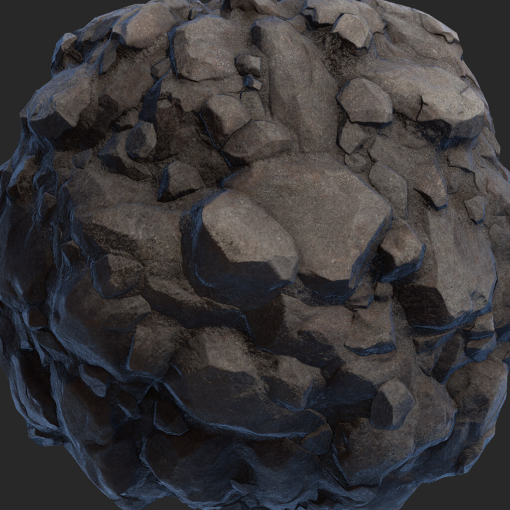 ArtStation - Tiling Rock Materials