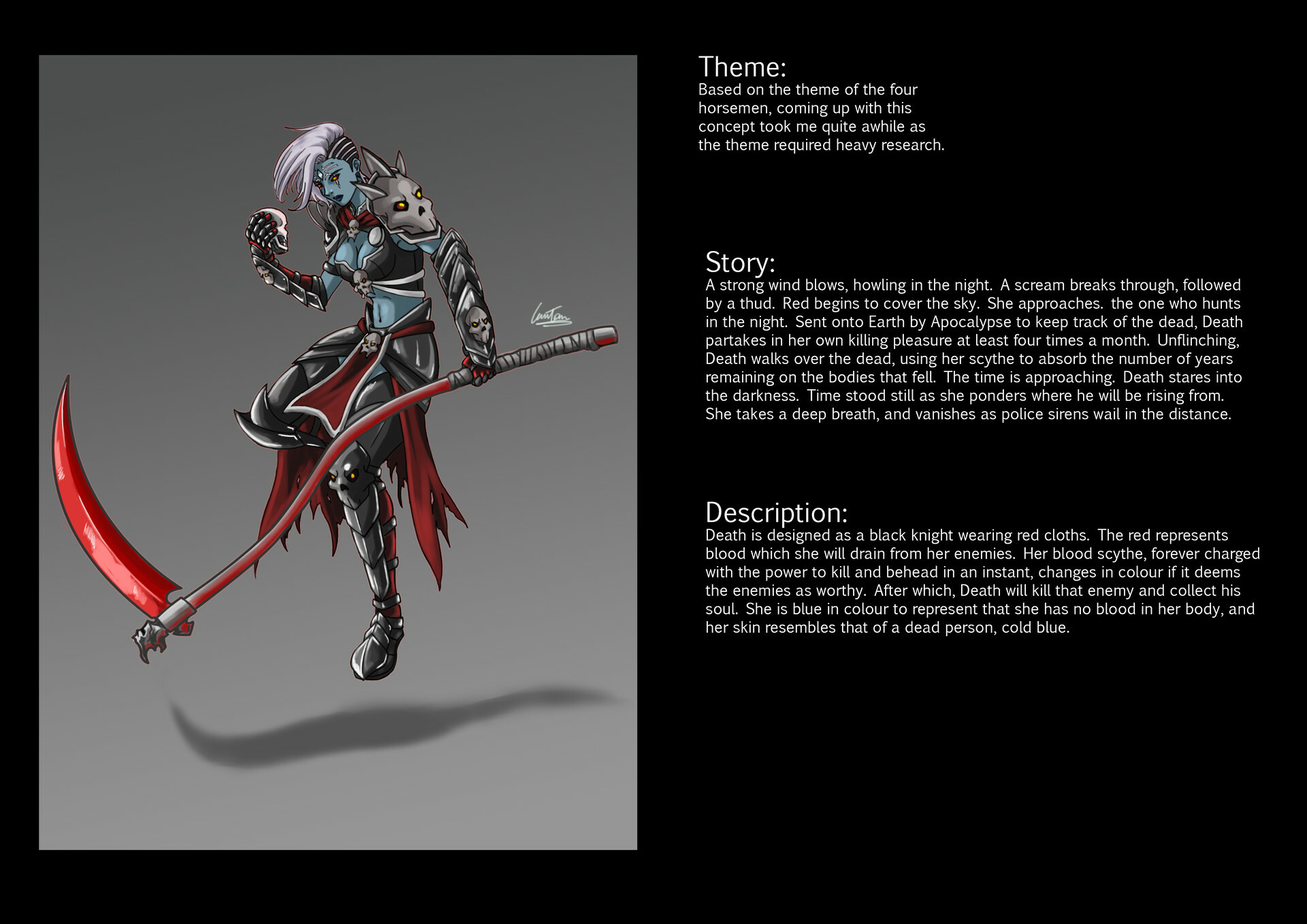 ArtStation - Concept art of Death