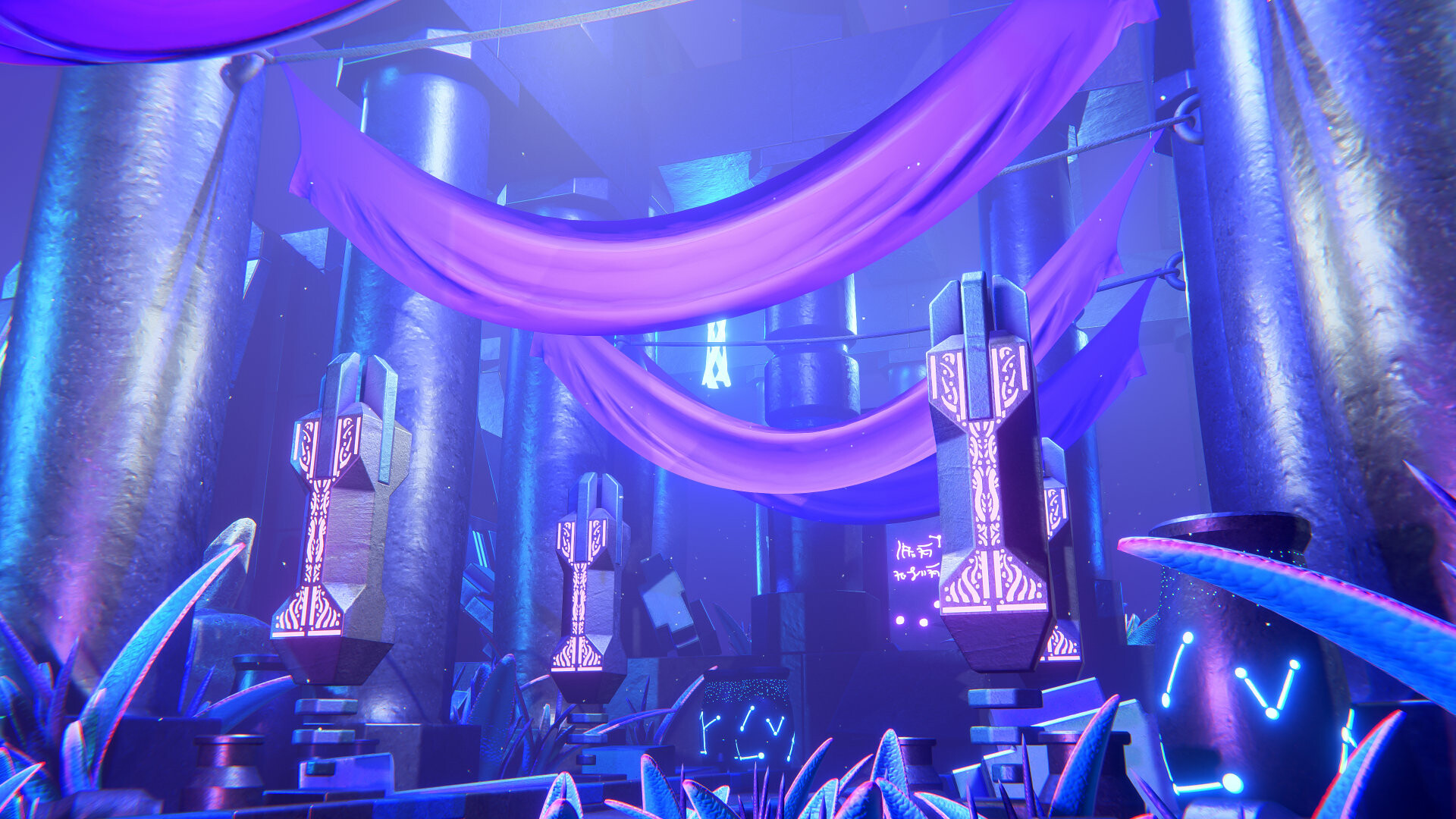 ArtStation - Ancient Alien Temple - Unity Environment