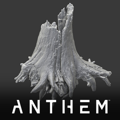 ArtStation - Anthem - Dead Trunk High Poly