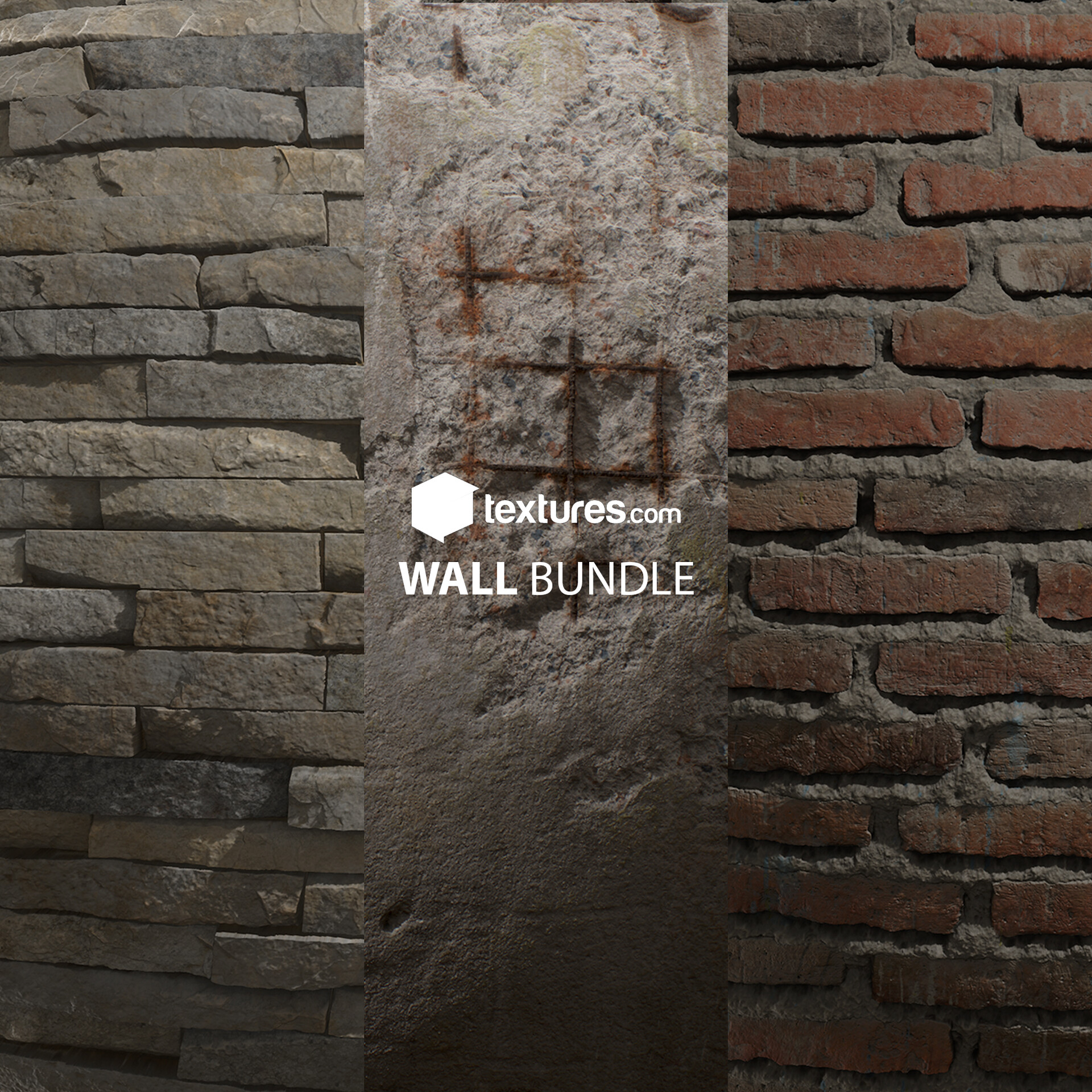 ArtStation - Wall's Bundle - Textures.com