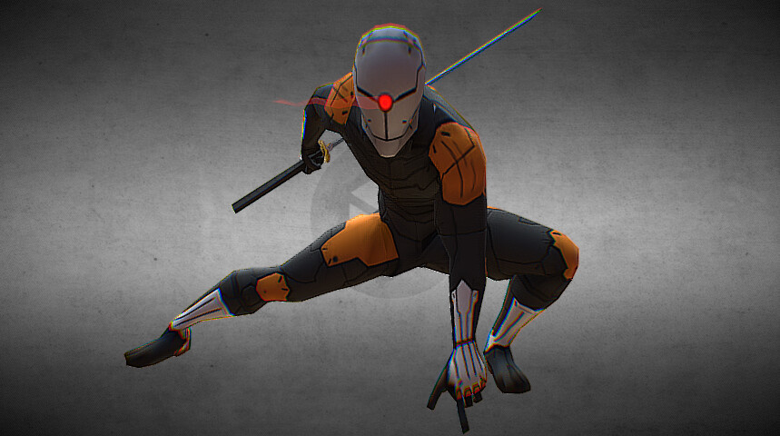 ArtStation - Ninja Cyborg