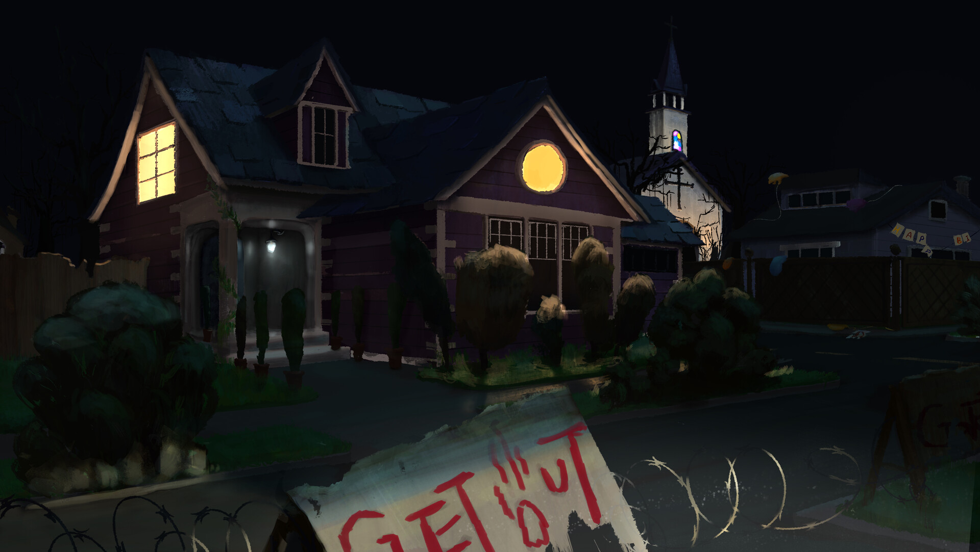 ArtStation - Ghost Town