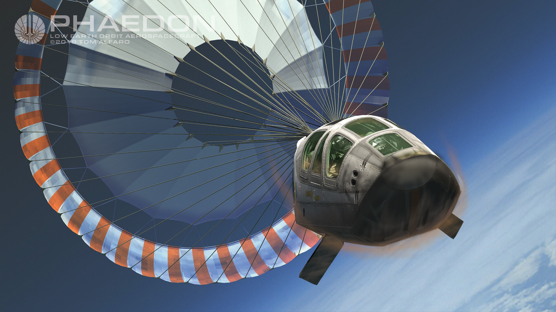 ArtStation - Phaedon Crew Escape Module deploys