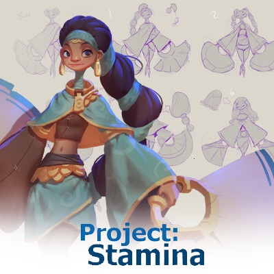 ArtStation - Project:Stamina - Fan