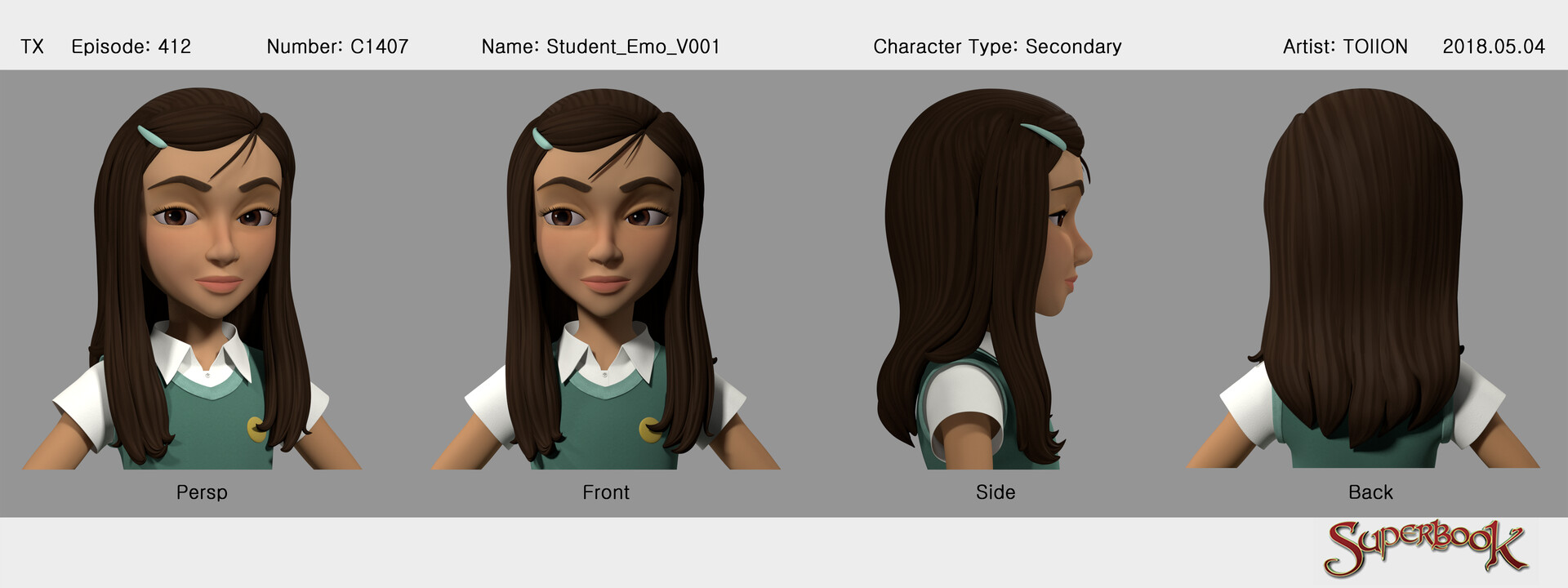 ArtStation - Student "Emo"