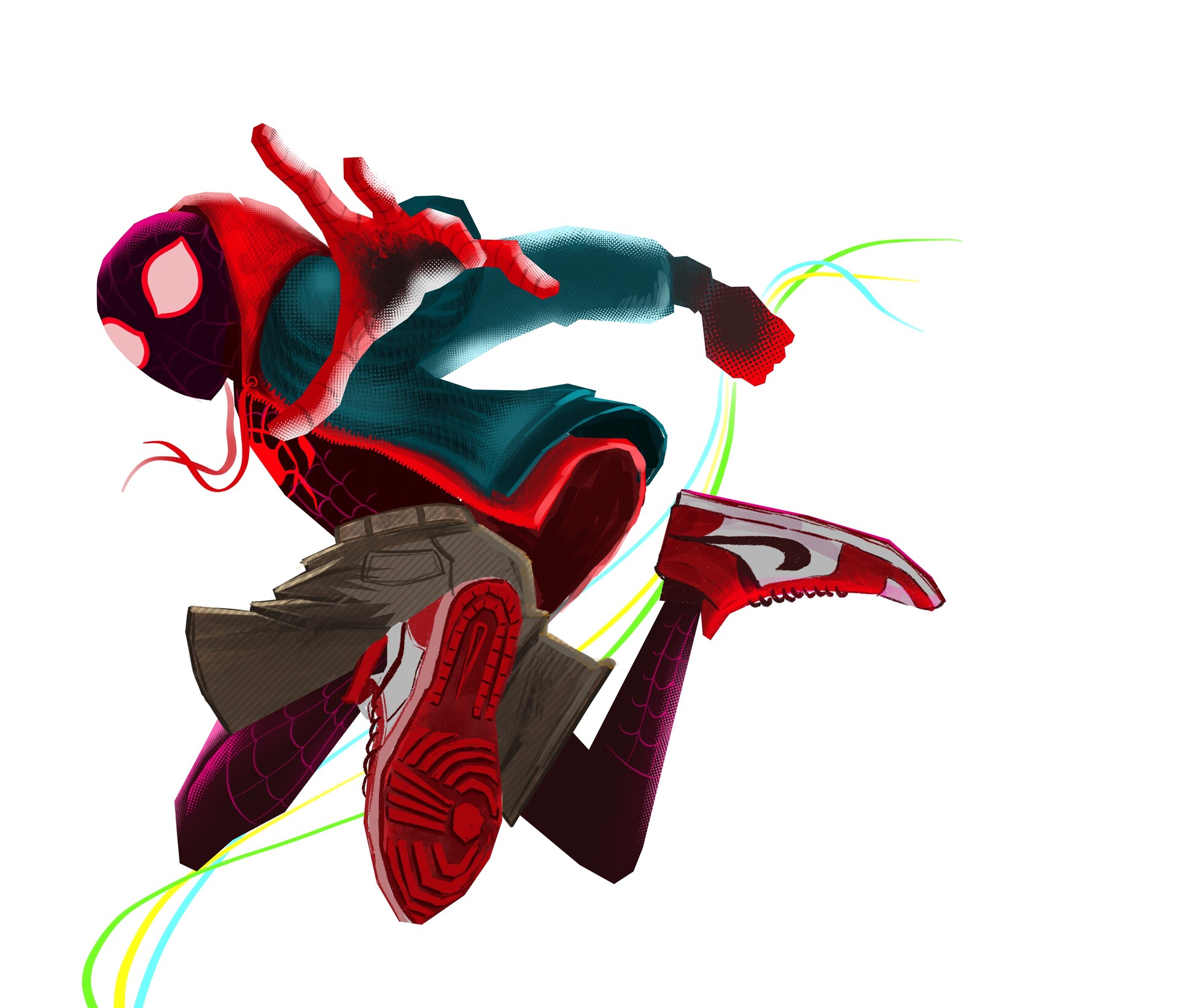 ArtStation - Spider-Man Visits Rwanda