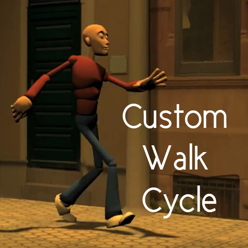 ArtStation - Custom walk cycle - Byped