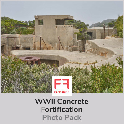 FOTOREF.COM Photo Packs - 137 photos of WWII Concrete Fortification
