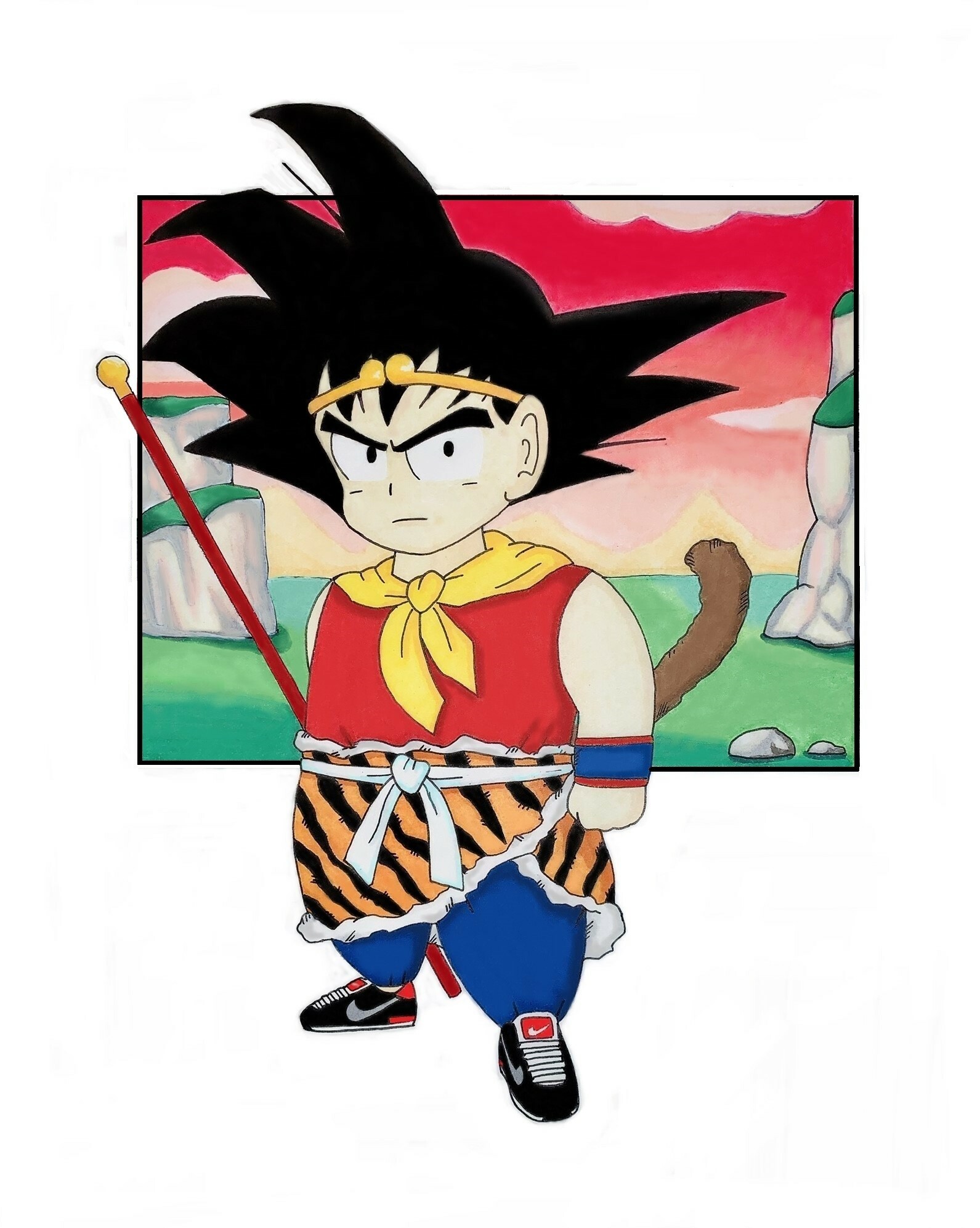 ArtStation - Little Goku the Monkey God