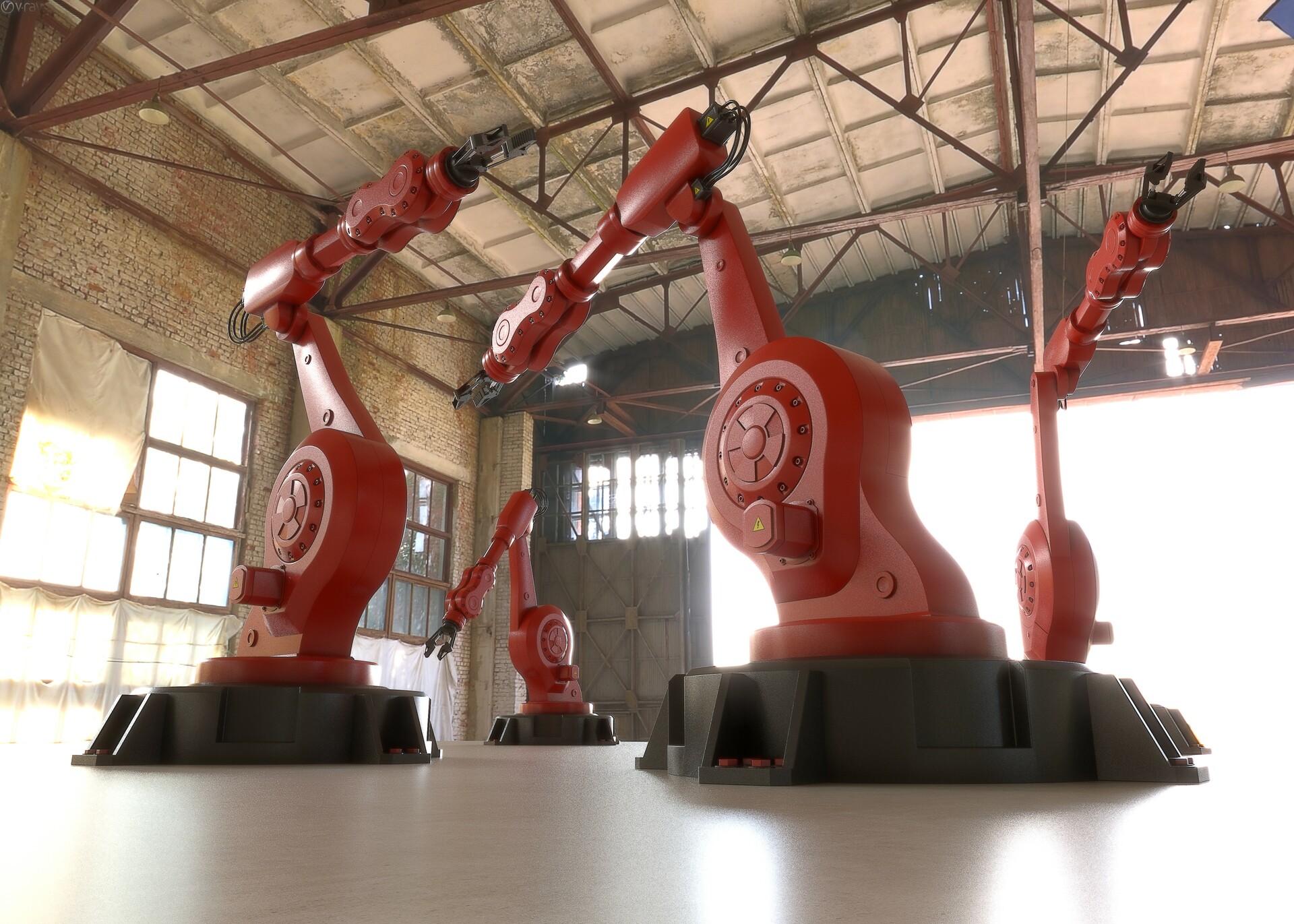 ArtStation - Machines - SketchUp + V-Ray 3.6