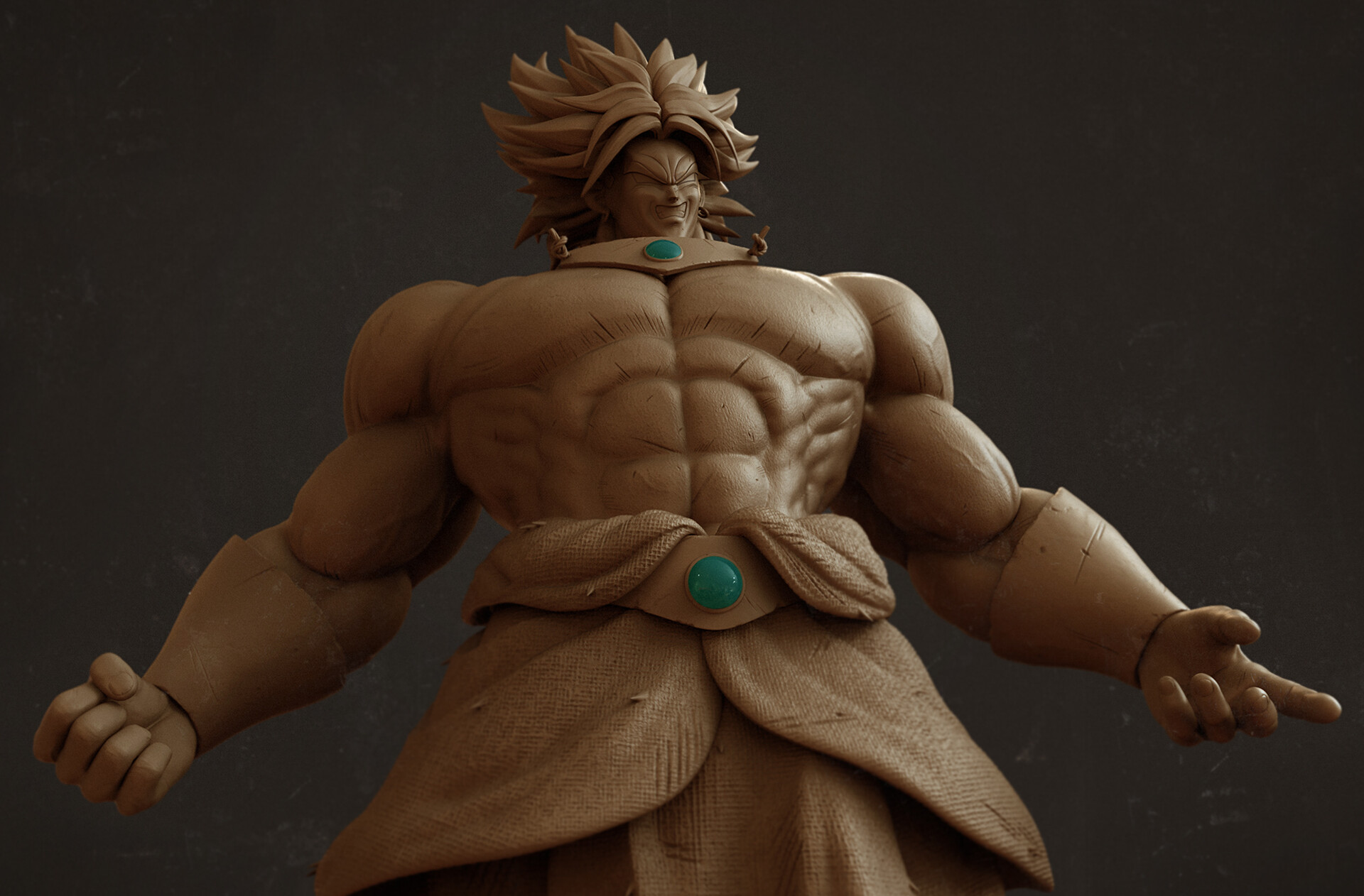 ArtStation - Broly - Dragon Ball Z