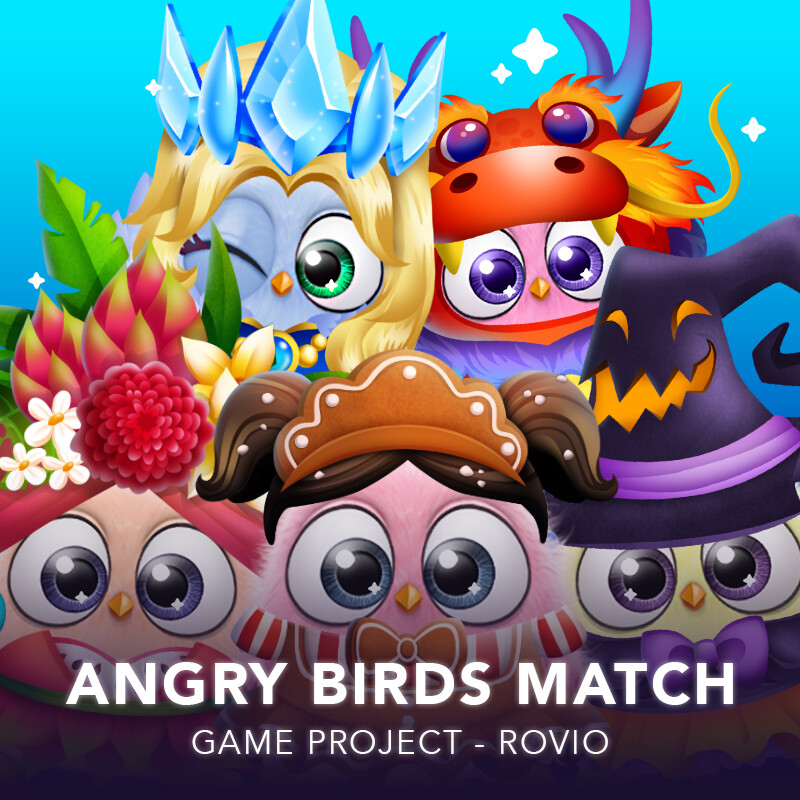 ArtStation - Angry Birds Match