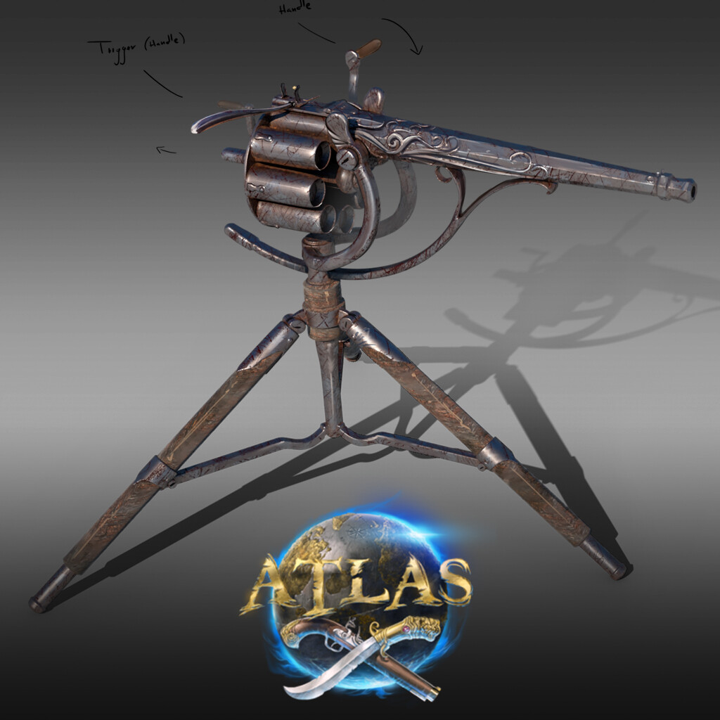 ArtStation - Atlas: Weapons