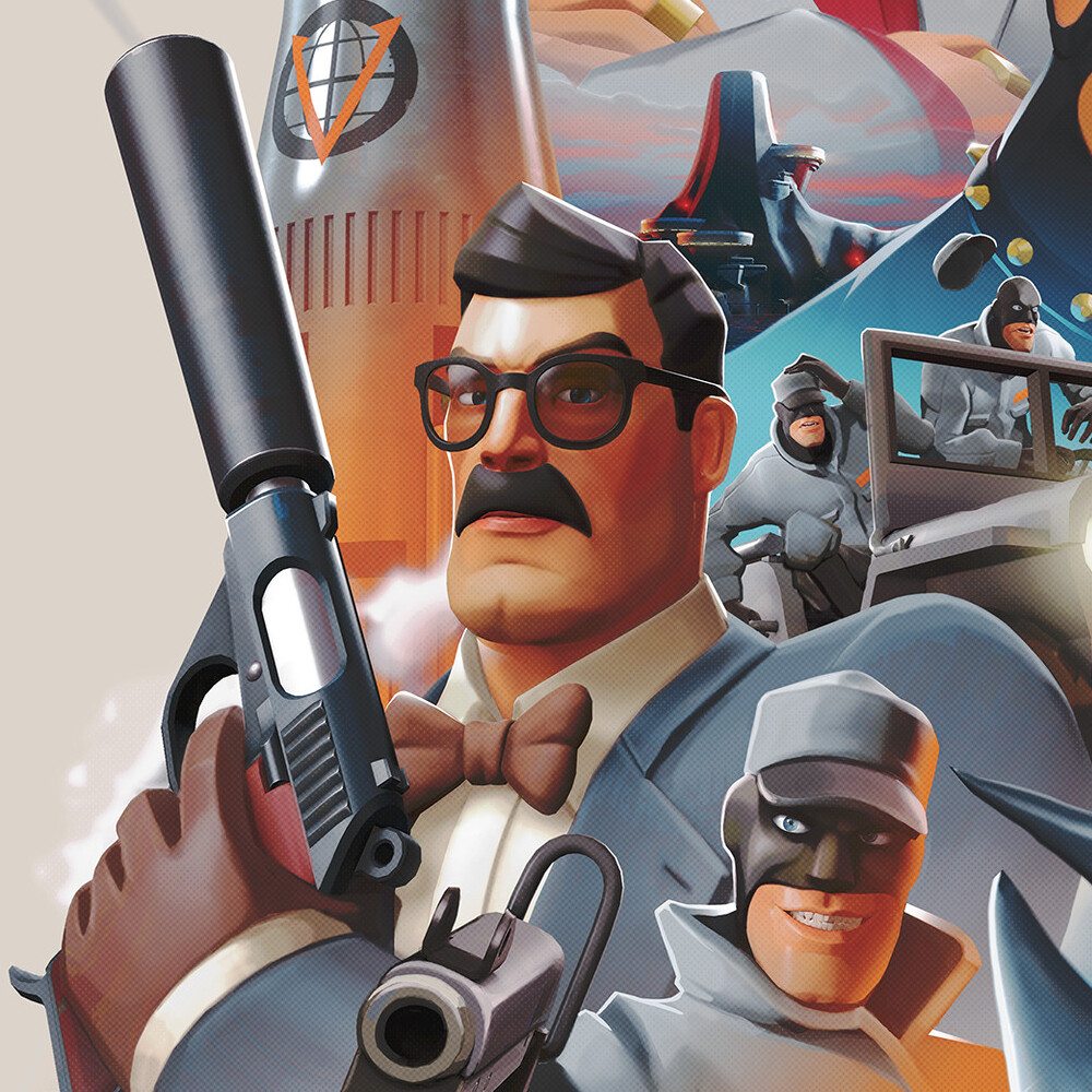 ArtStation - Agent Gunn: Vulkanite