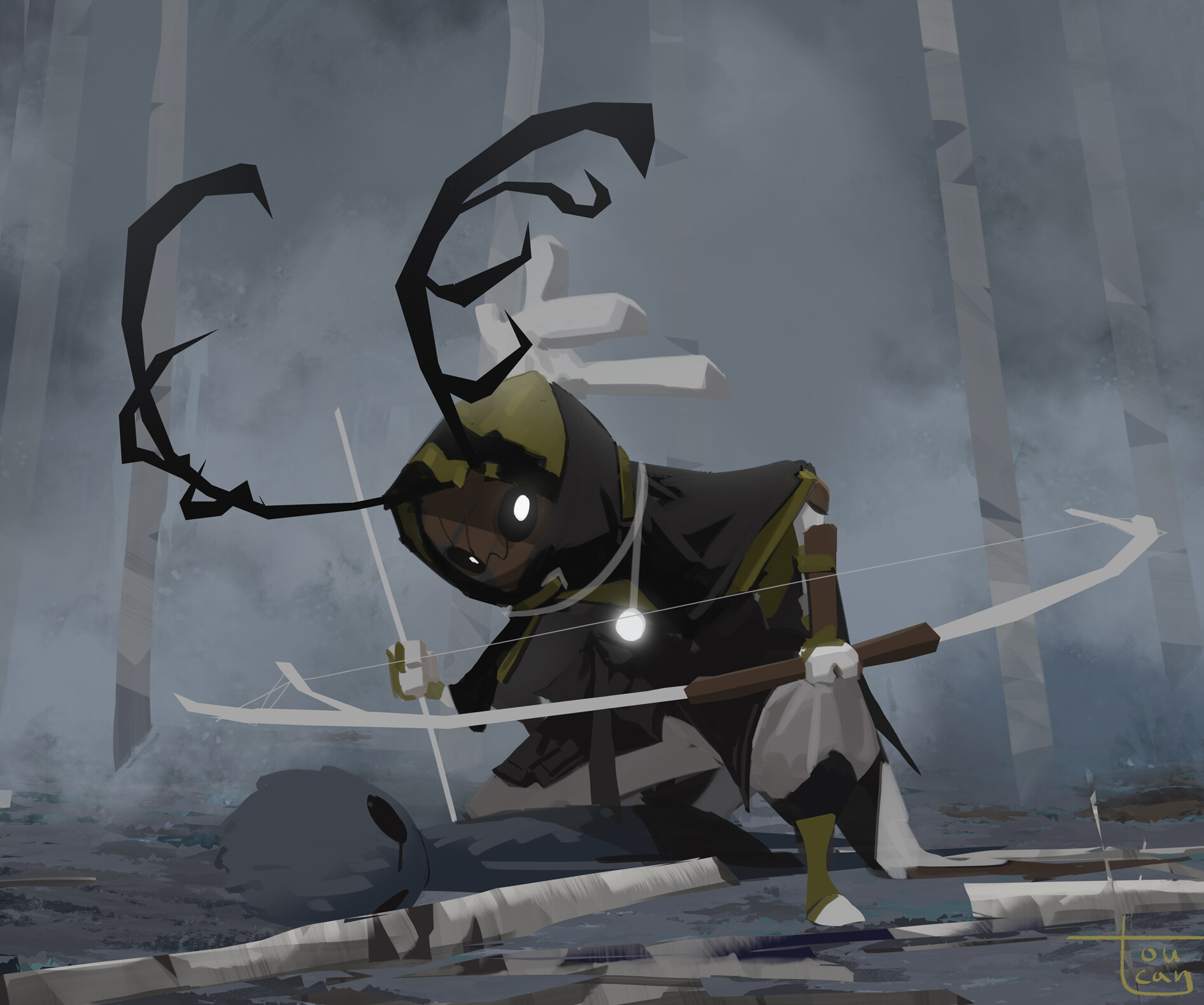 ArtStation - The Adventure of Silk moth_Shadow Hunter