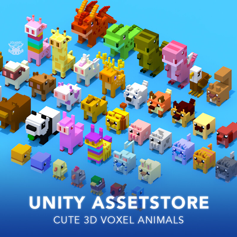ArtStation - Animal - Voxel