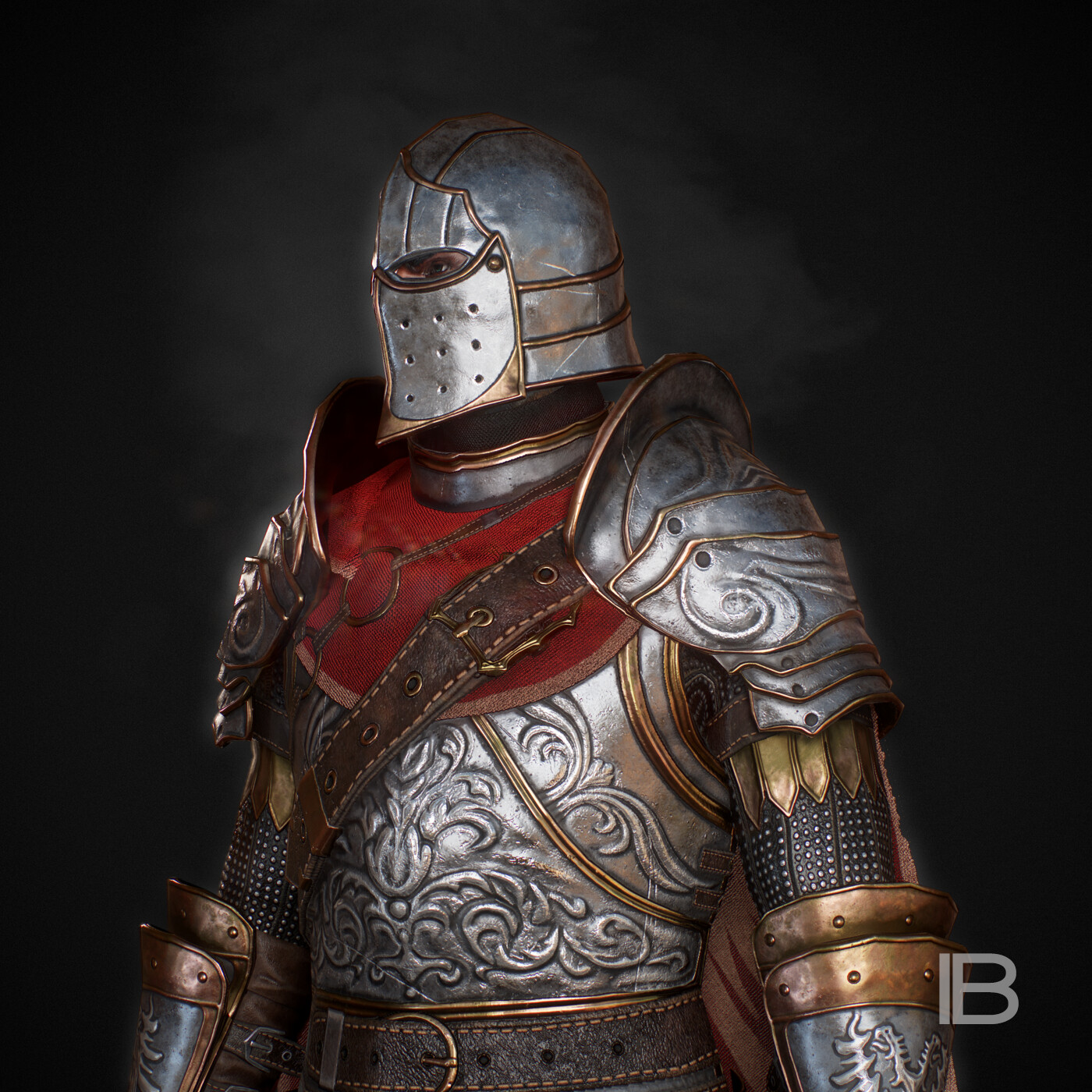 ArtStation - Iron Blade Armor 2C